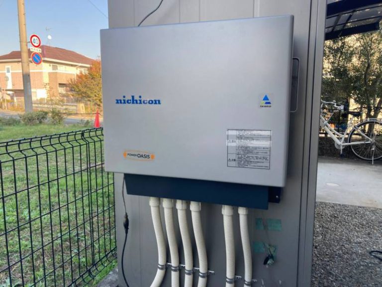 ニチコンV2H トライブリットT3蓄電池14.9kwh＋V2Hスタンド完工！兵庫県姫路市H様邸